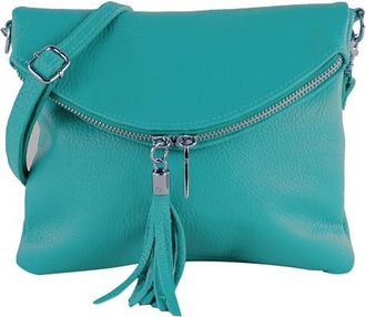 modamoda.de Modamoda de T07L / T139L - Petit sac &agrave; bandouli&egrave;re en cuir pour femme - 2 mod&egrave;les - Fabriqu&eacute; &agrave; la main en Italie, s