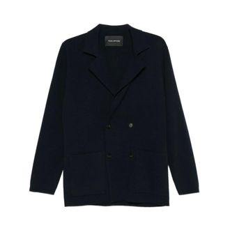 Tagliatore Homme, Vestes, Bleu, Taille: XL Cardigan doppiopetto Willy