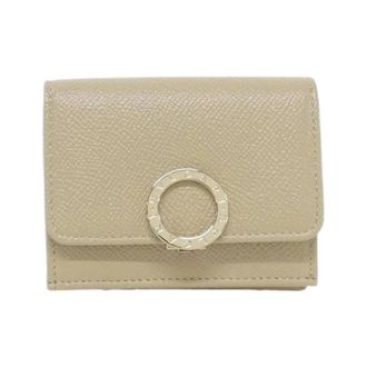 Bulgari Portefeuille en cuir Pre-owned - Femme - Pre-owned - Beige - Taille: ONE Size