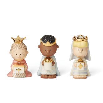 Lenox 895923 Peanuts Christmas Pageant 3 Kings Figuren