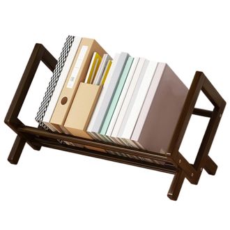 Generic Desktop-B&uuml;cherregal - 600 g Tisch-Buchhalter-Organizer, neigbares B&uuml;cherregal, Tischregal f&uuml;r Wohnheime, kompakter Buchst&auml;nder | Platzsparender Organi