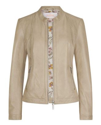 Milestone Lederjacke MSRemi aus feinem Lammleder zum Teil perforiert