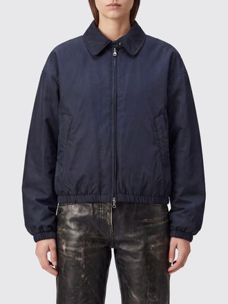 Our Legacy Blouson bomber en coton et nylon m&eacute;lang&eacute;s &agrave; bords &eacute;lastiques