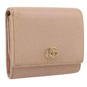 Gucci Portefeuille Bifold Vintage Pre-owned - Femme - Pre-owned - Beige - Taille: ONE Size