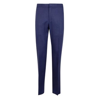 Ermenegildo Zegna Oasi Lino Pants - - Trousers - Herren - Blau - XL
