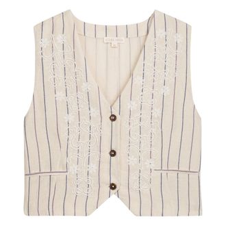 Louise Misha Gilet Rayures Franckie Lin et Coton Louise Misha