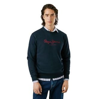 Pepe Jeans London Macbeth Plain Crew Maillot de surv&ecirc;tement, Bleu (Dulwich Blue), XXL Homme