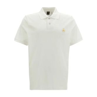 Moose Knuckles Everett Polo - - Tops - Herren - Wei&szlig; - S