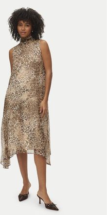 Vero Moda Sommerkleid Smilla 10345453 Beige Regular Fit