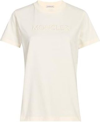 Moncler T-shirt &agrave; logo en coton