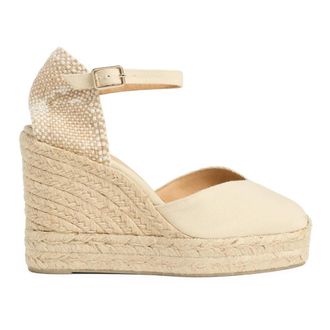 Castaner Chiarita/8Ed/001 11 cm Wedges - - Shoes - Damen - Beige - 37 EU