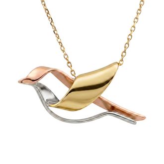 Edenly LEnvol Collier - 375er Gold in drei Farben