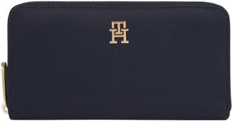 Tommy Hilfiger Damen Geldb&ouml;rse Poppy Large Kartenf&auml;cher, Blau (Space Blue), Einheitsgr&ouml;&szlig;e