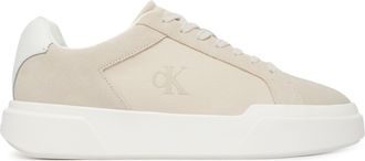 Calvin Klein Sneakers Calvin Klein Chunky Cupsole Laceup Cv Mix HM0HM02238 Beige
