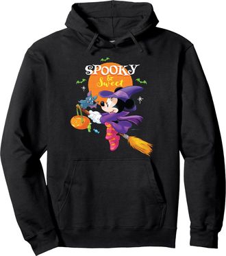 Disney Halloween Minnie Mouse Spooky & Sweet Witch Costume Pullover Hoodie