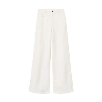 Twinset Weite Hosen - - Trousers - Damen - Wei&szlig; - L