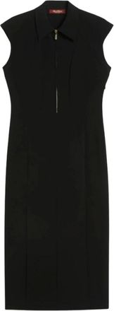 Max Mara Femme, Robes, Noir, Taille: 34 FR Mstalga Midi Dress
