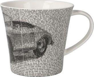 GOEBEL Kaffee- / Teetasse Mug Saxa - Porsche 356 Black 0,35l, Bunt