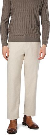 Boss Orange by Hugo Boss BOSS Orange Herren Chino beige Wolle