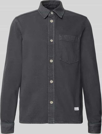 Marc O'Polo Denim Regular Fit Hemdjacke aus reiner Baumwolle
