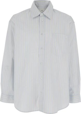 Dunst Homme, Chemises, Bleu, Taille: M Chemise Ray&eacute;e Oversize