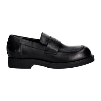 Maison Margiela Leder Loafer - - Shoes - Damen - Schwarzk - 39 EU