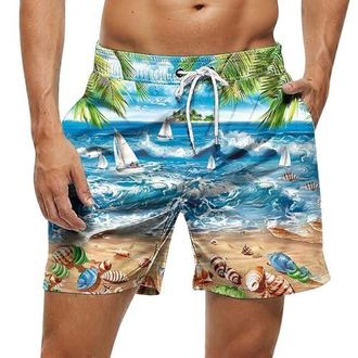 Generic Pantalon de randonn&eacute;e pour homme - Short de combat pour homme - Taille &eacute;lastique - Short de sport chino en coton - Short de natation et de marche - Sh