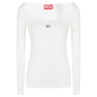 Diesel Femme, Tops, Blanc, Taille: 42 FR T-Bal-Od