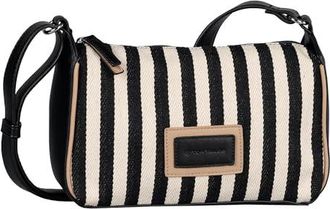 Tom Tailor Malie, Sac à bandoulière pour Femme, Rayures Noires, s