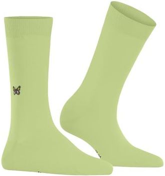 Burlington Brit Style W So coton fantaisie 1 paire, Chaussettes Femme, Vert Lemon 7498, 36-41