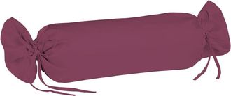 Fleuresse sleepling Satin Kissenbezug, Kissenh&uuml;lle Nackenrolle aus 100% seidig weicher Baumwolle, Bezug Zierkissen, 60 Grad, &Ouml;kotex 100, Made in EU, 15 x 40 cm,