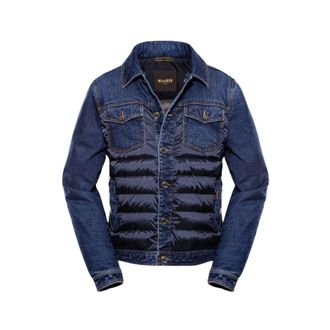 Moorer Homme, Vestes, Bleu, Taille: XL Denim Jacket
