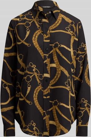 Lauren Ralph Lauren Regular Fit Langarmbluse mit Motiv-Print