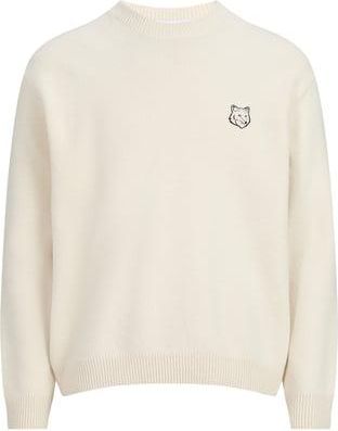 Maison Kitsun&eacute; Pull oversize en laine