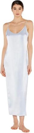 La Perla Femme, Robes, Bleu, Taille: 44 FR Long Slip Dress