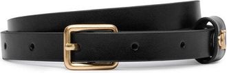 Calvin Klein G&uuml;rtel Square Buckle Ck Loop 15Mm LV04F7146G Schwarz