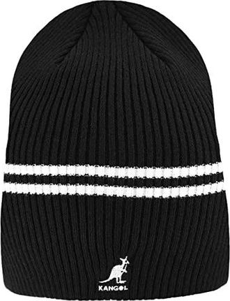 Kangol Bonnet Beanie Service-K Rib Short Bonnet &agrave; Revers (Taille Unique - Noir)