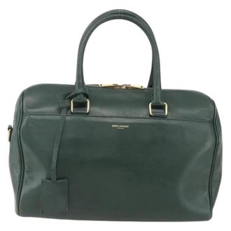 Saint Laurent unisex, Pre-owned, Vert, Taille: ONE Size Sac Week-end Pre-owned