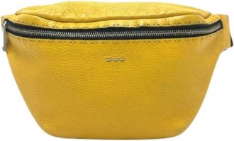 Fendi Sac bandouli&egrave;re vintage Pre-owned - Femme - Pre-owned - Jaune - Taille: ONE Size