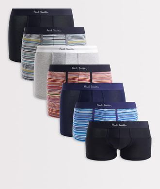 Paul Smith Mehrfarbige Unterhosen im 7er-Set-Bunt