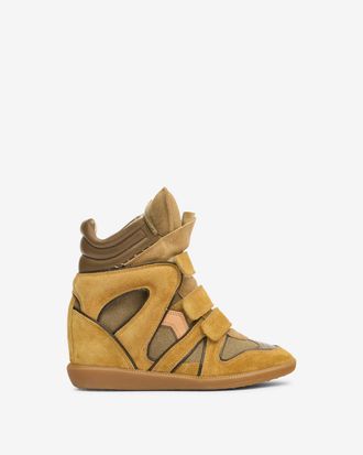 Isabel Marant Baskets Bekett - Femme - Kaki-ocre - Taille 35 - Isabel Marant