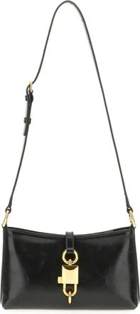Dolce & Gabbana Femme, Sacs, Noir, Taille: ONE Size Lock Shoulder Bag
