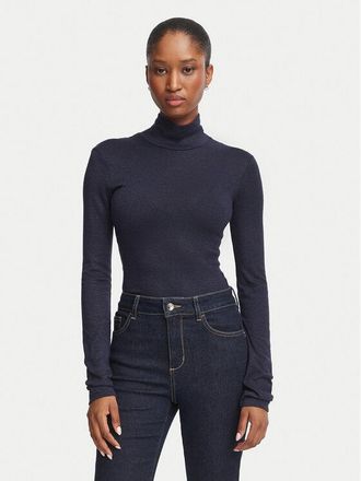 Guess Rollkragenpullover W4BP14 KCGM2 Dunkelblau Slim Fit