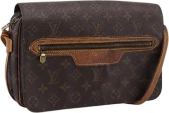 Louis Vuitton Sac bandouli&egrave;re Saint Germain Pre-owned - Femme - Pre-owned - Brun - Taille: ONE Size