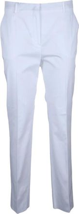 Max Mara Femme, Pantalons, Blanc, Taille: 40 FR Pantalon Droit
