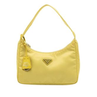 Prada Pre-owned Nylon Shoulder Bag - - Pre-owned - Damen - Gelb - ONE SIZE