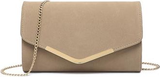 Miss Lulu Élégant sac à bandoulière avec chaîne pour femme - sac à main de soirée pour les fêtes, les mariages et les événements spéciaux