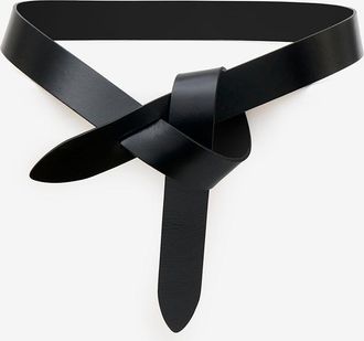 Isabel Marant Ceinture Lecce En Cuir - Femme - Noir - Tailles - Isabel Marant
