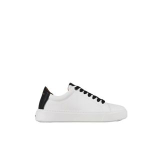Alexander Smith Homme, Chaussures, Blanc, Taille: 42 EU London Homme en cuir blanc doux et talon noir