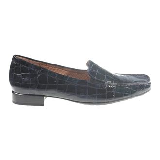 Gabor Patent Graue Krokodil Damen Mokassins - - Shoes - Damen - Grau - 40 1/2 EU